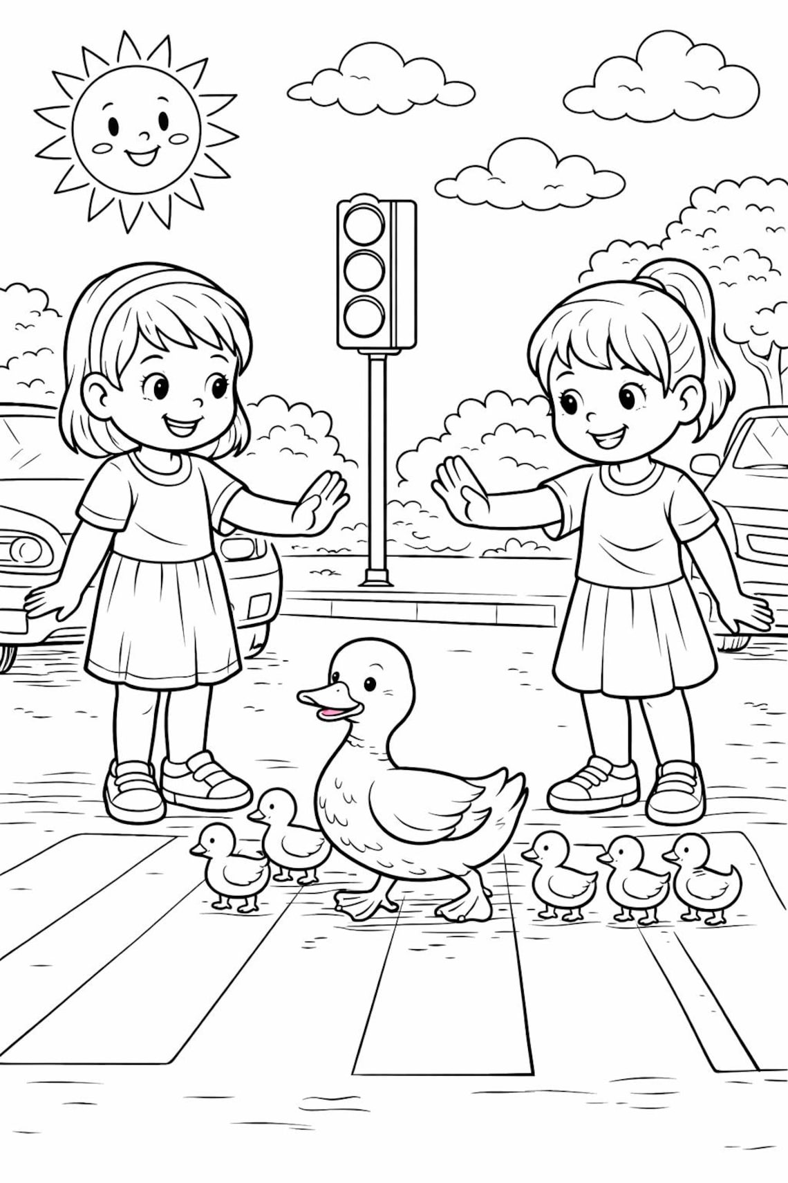 Coloring Pages for Kids - Etsy