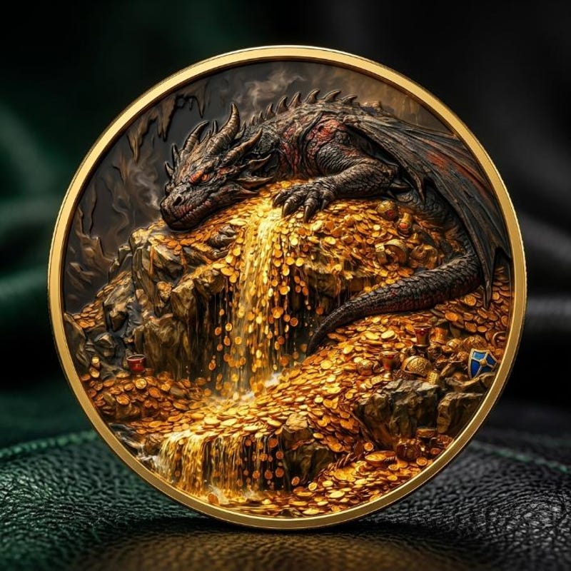 Fantasy Art Coins - Etsy