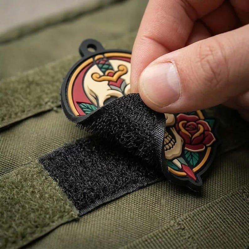 TOXIC PVC Morale Patch - Dripping Neon Green Emblem for Tactical ...