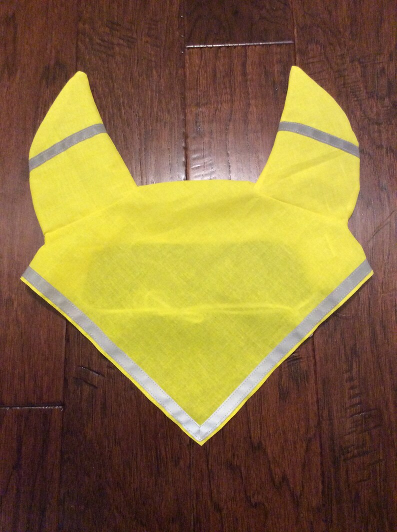 Safety Bonnet With Reflective Tape Added for Night Vision - Etsy