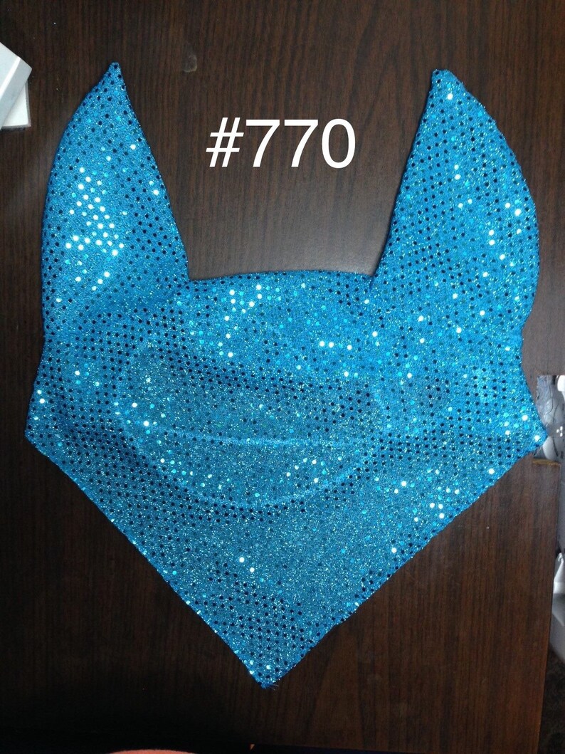 Fly Bonnets in Arab/horse/cobb/draft Sizes Fancy Show - Etsy