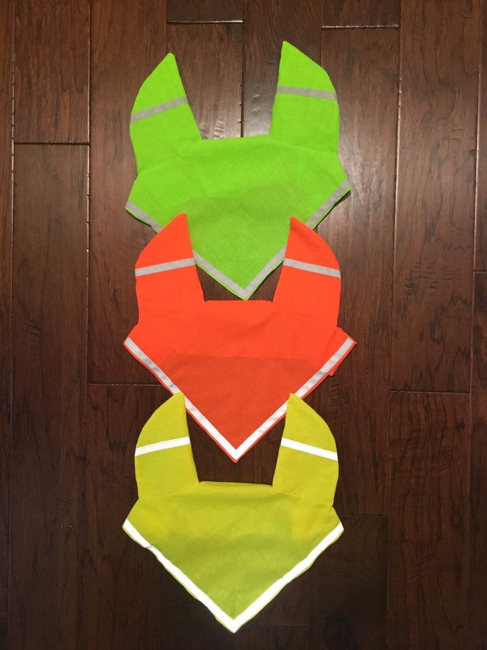 Safety Bonnet With Reflective Tape Added for Night Vision | Etsy