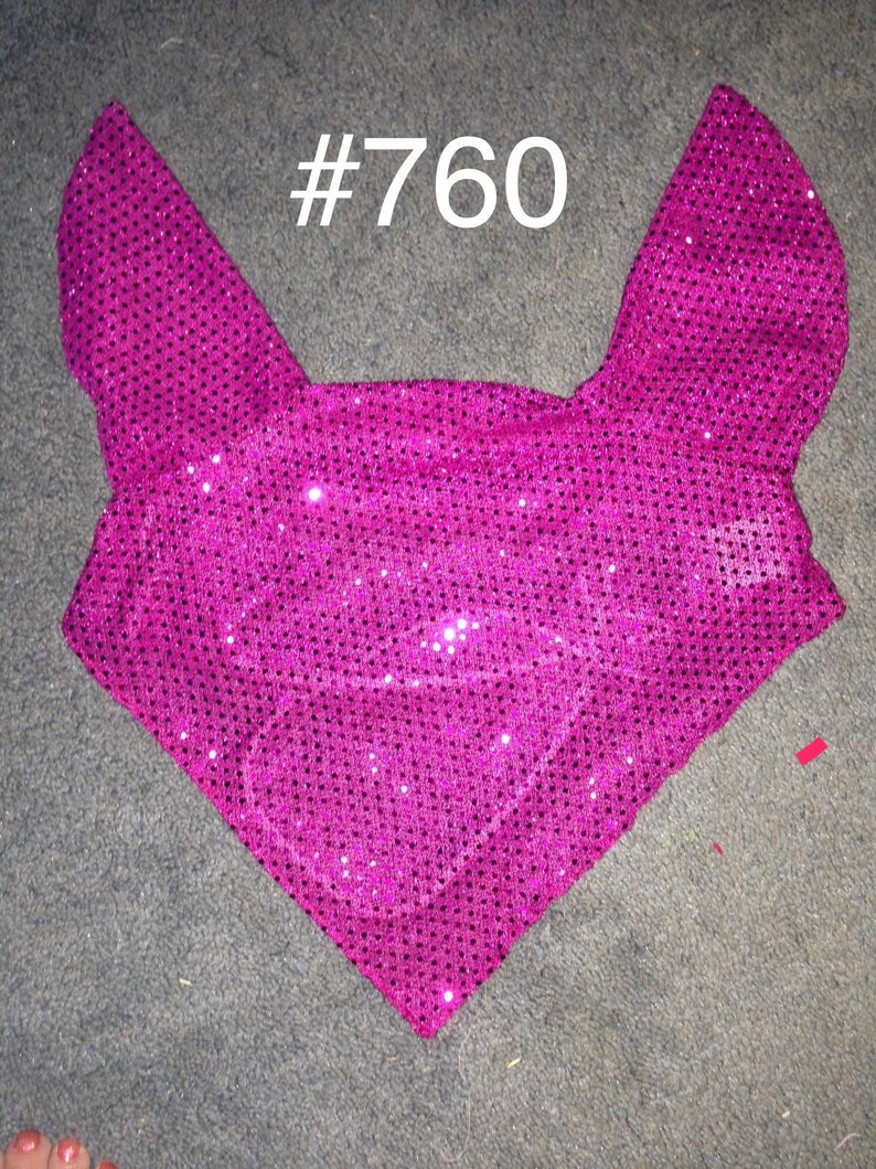 Fly Bonnets in Arab/horse/cobb/draft Sizes Fancy Show - Etsy