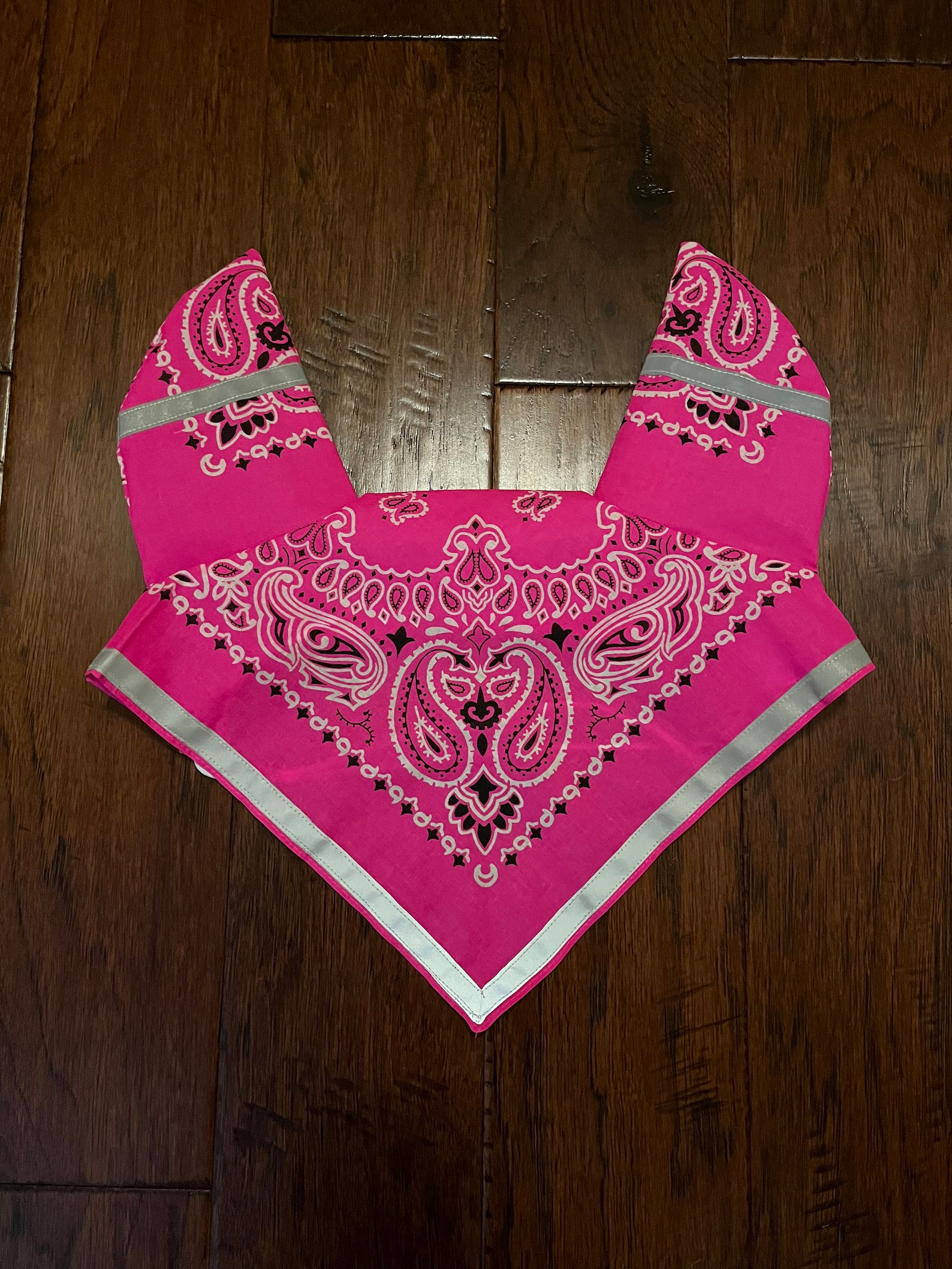 Safety Bonnet With Reflective Tape Added for Night Vision - Etsy