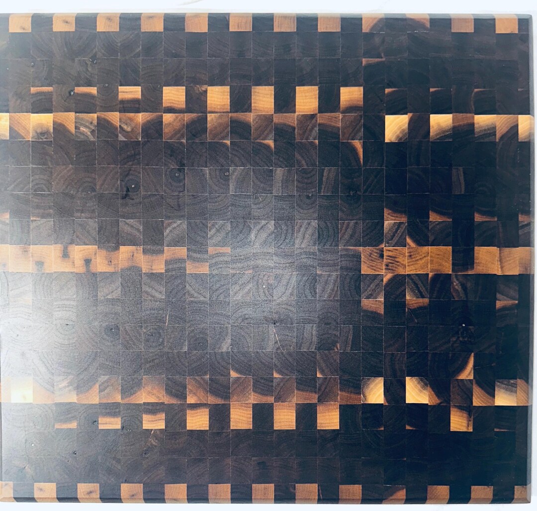 Wall to Walnutz Pure Black Walnut End Grain Cutting Board - Etsy