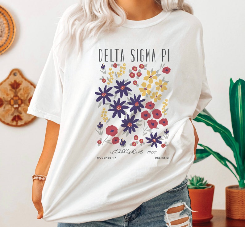 Delta Sigma Pi Oversized Shirt, Trendy Delta Sigma Pi Hoodie, Delta ...