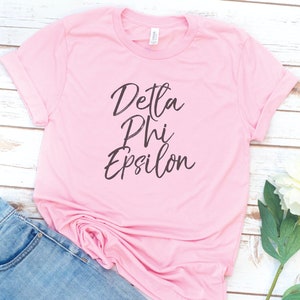 Sorority Shirt, Phi Sigma Sigma, Kappa Alpha Theta, Alpha Phi, Vintage ...