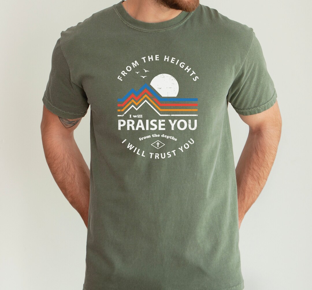Christian Men, Praise the Lord, Gift for Christian, Men's Shirt, Gift ...