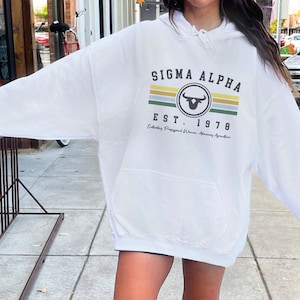 Sigma Alpha Crest Shirt, Sigma Alpha Hoodie, Sigma Alpha Sweatshirt ...