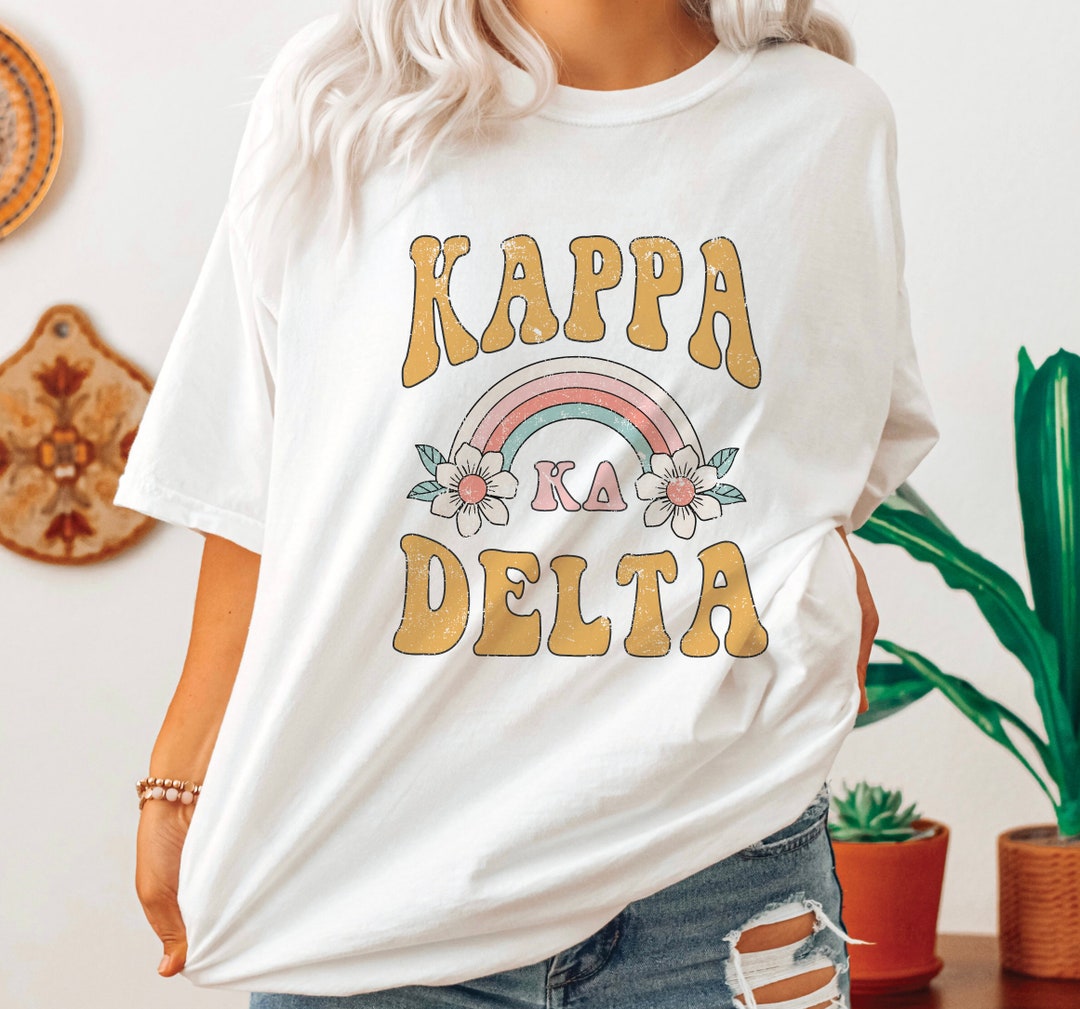 Kappa Delta Oversized Shirt, Kappa Delta Flower Market Hoodie, Kaydee ...