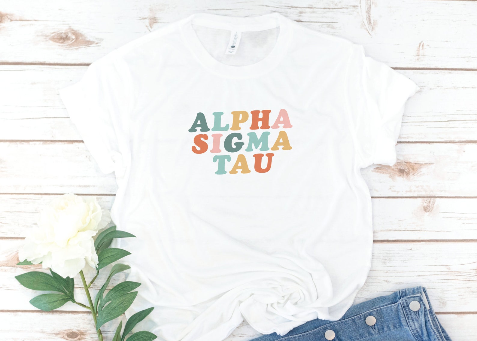 Retro Vintage Sorority Theta Phi Alpha Alpha Phi Phi - Etsy