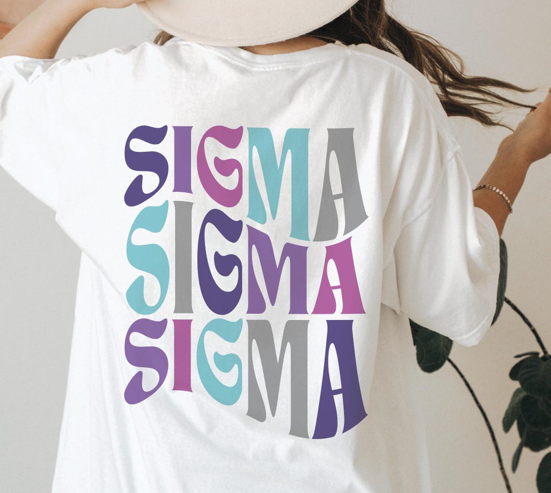 Sigma Sigma Sigma Oversized Shirt, Tri Sigma Hoodie, Tri Sig Groovy ...