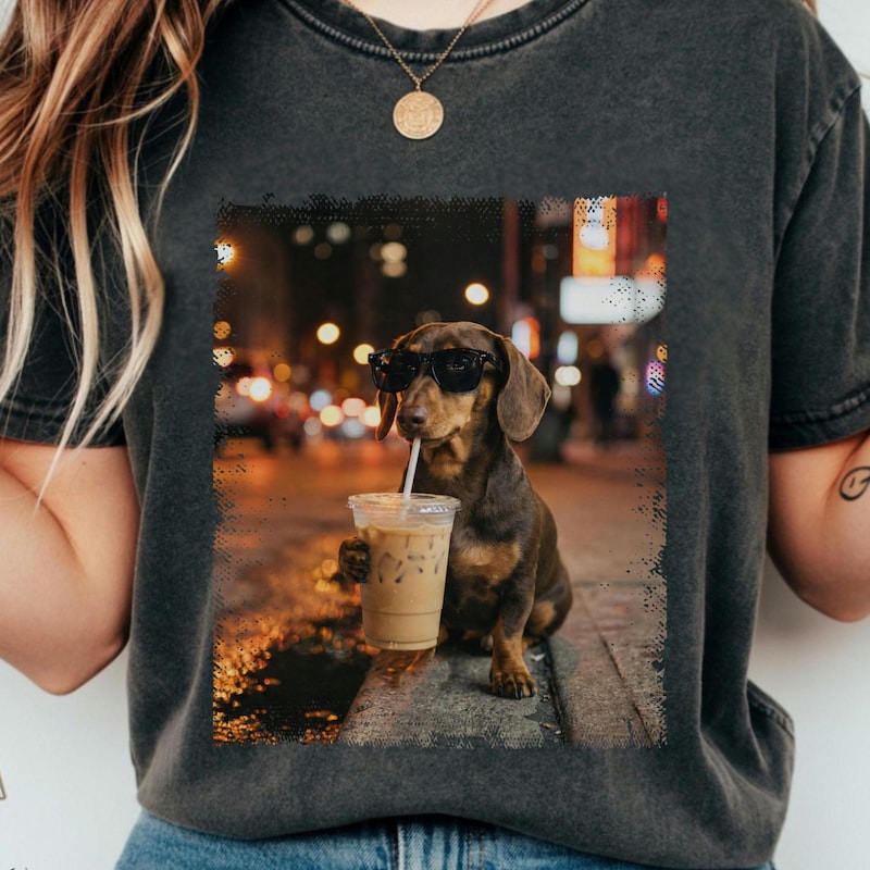 Dachshund Graphic Shirt - Etsy
