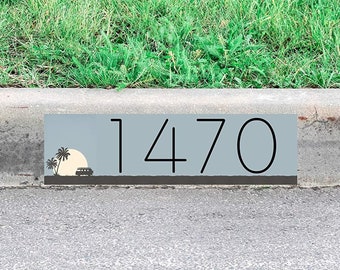 Sunset Address Sign - Etsy