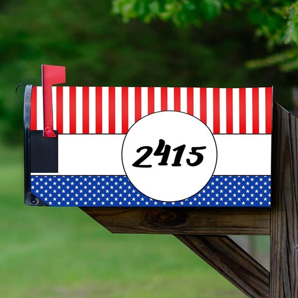 American Flag Mailbox Covers - Etsy