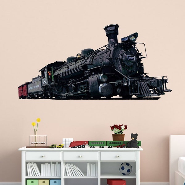 Train Wall Decal - Etsy