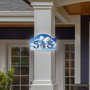 Address Numbers Sign, Aluminum House Numbers, House Number Sign ...