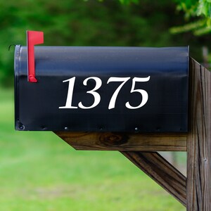 Mailbox Numbers Large House Numbers Address - Personalized Street ...