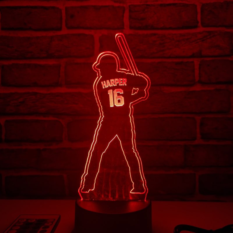 Baseball Light - Etsy