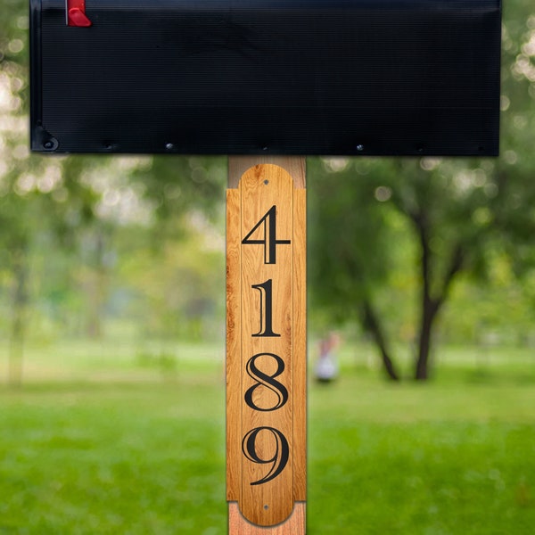 Mailbox Address Plaques - Etsy