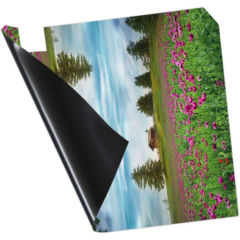 Flower Field Mailbox Cover Decorative Spring Mailbox Magnet - Etsy