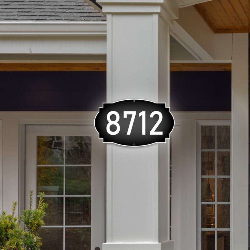 House Numbers Yard Sign - Etsy