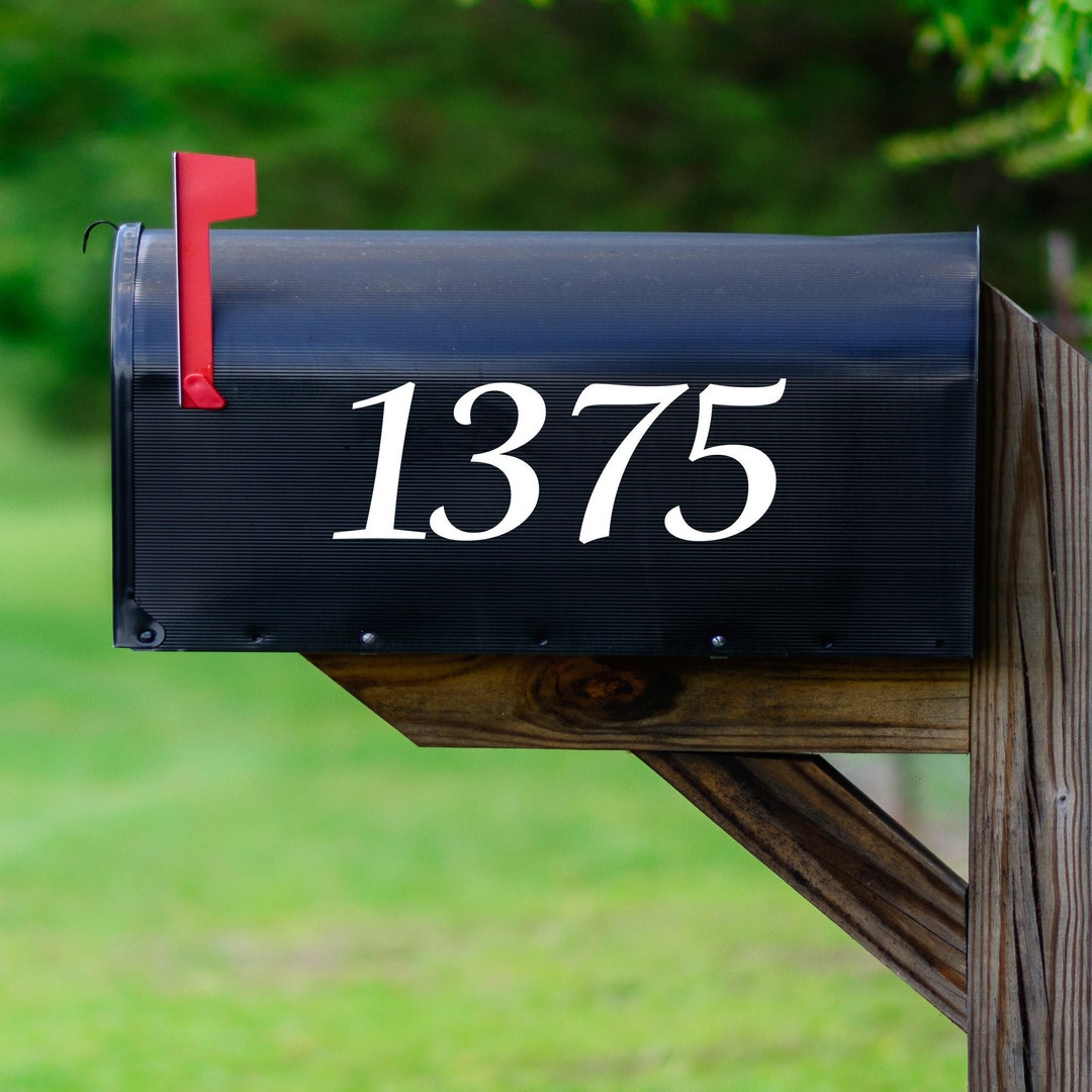 Mailbox Numbers Large House Numbers Address - Personalized Street ...