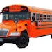 School Bus - Peel and Stick Wall Decal - Realistic School Bus Sticker ...