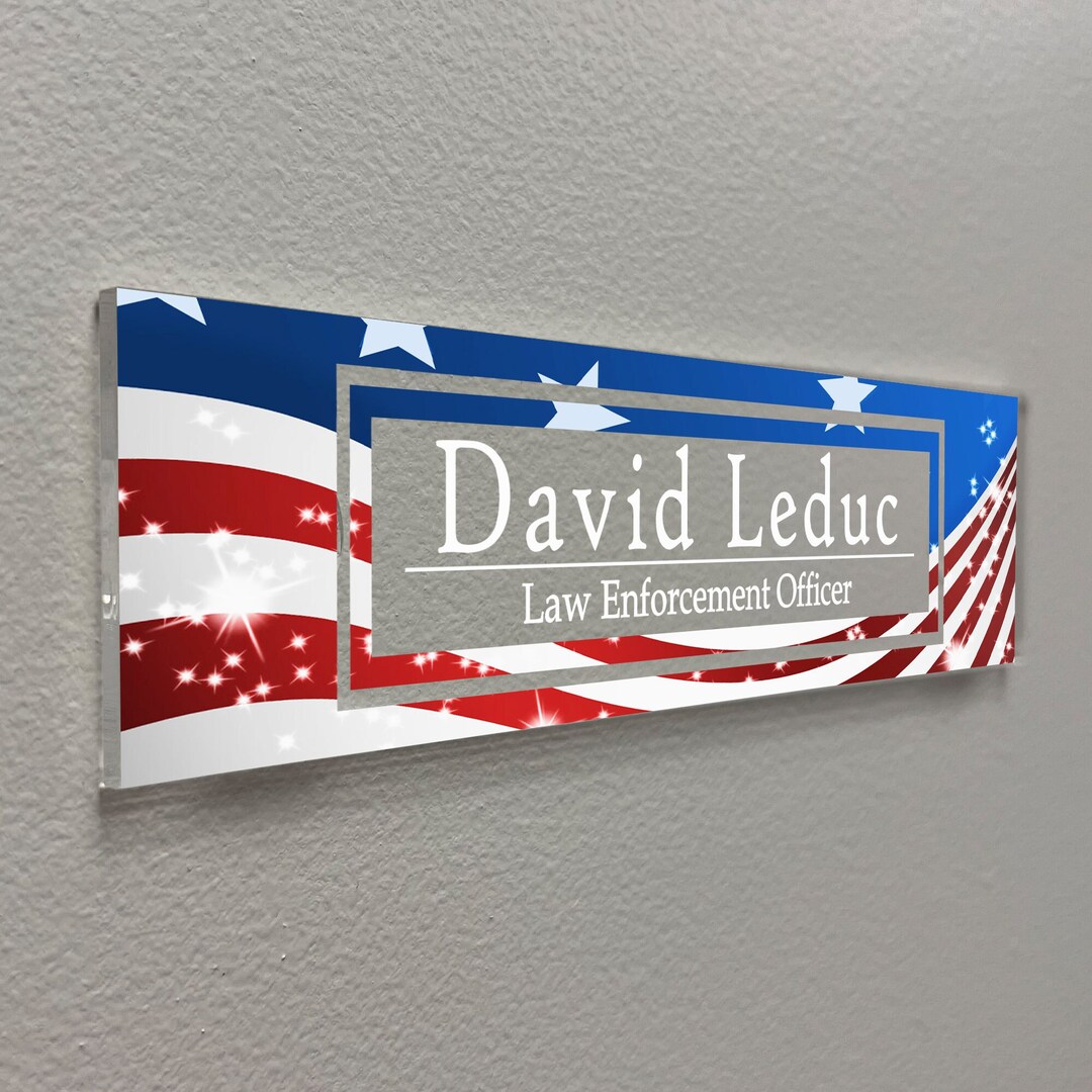Military Gift Office Desk Name Plate Job Promotion Veteran (VWAQ-WACS73 ...