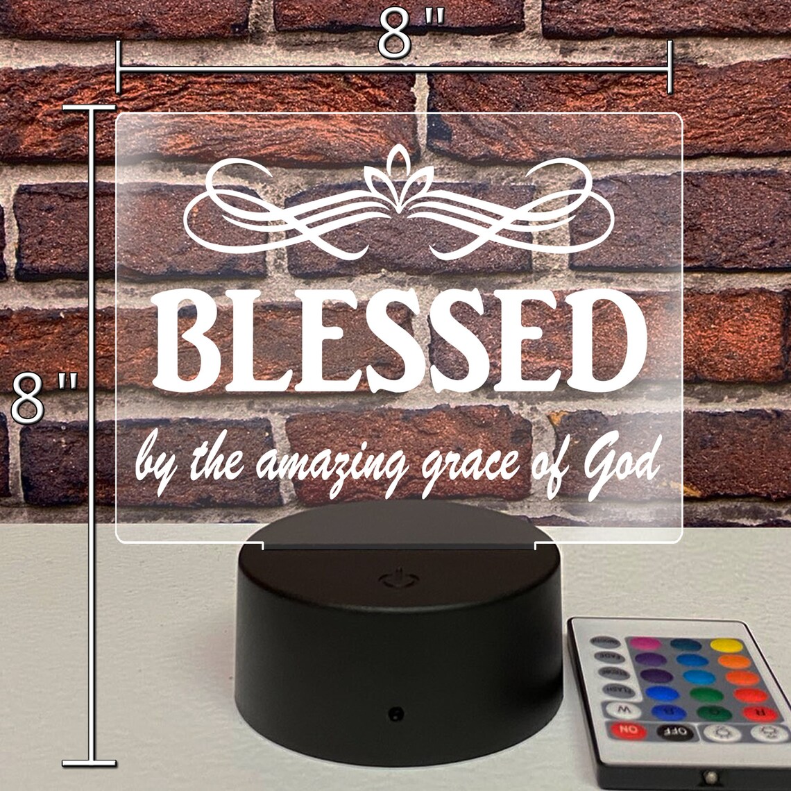 Baptism Boy-adult Led Light Gift Christian Bible Verse Study - VWAQ ...