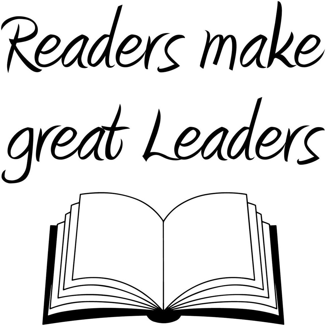 Readers Make Great Leaders Wall Decal Teachers Classroom - Etsy