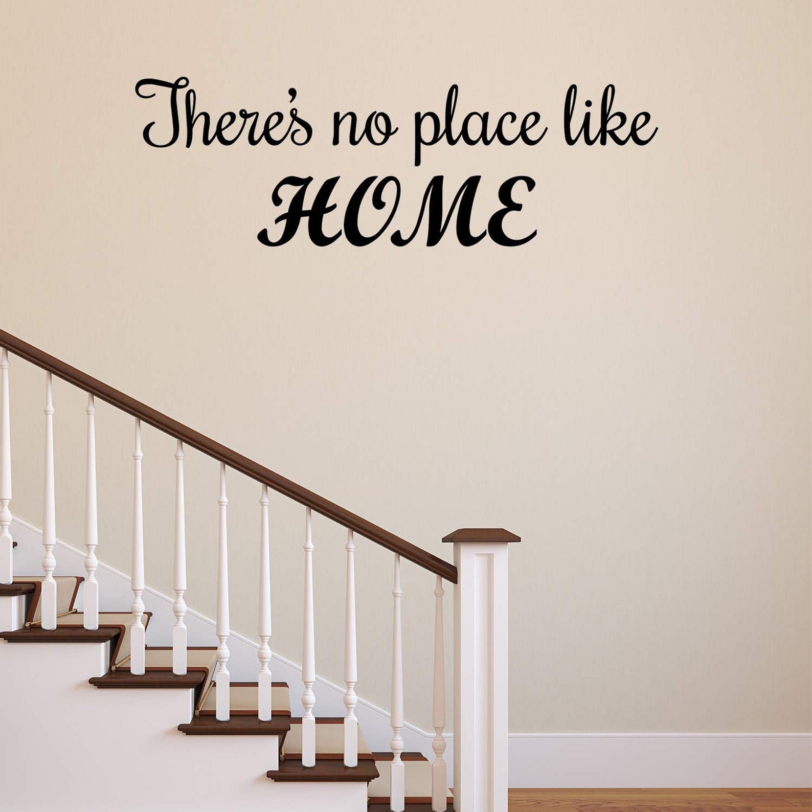 VWAQ There's No Place Like Home Entryway Quotes Wall Decal - Etsy