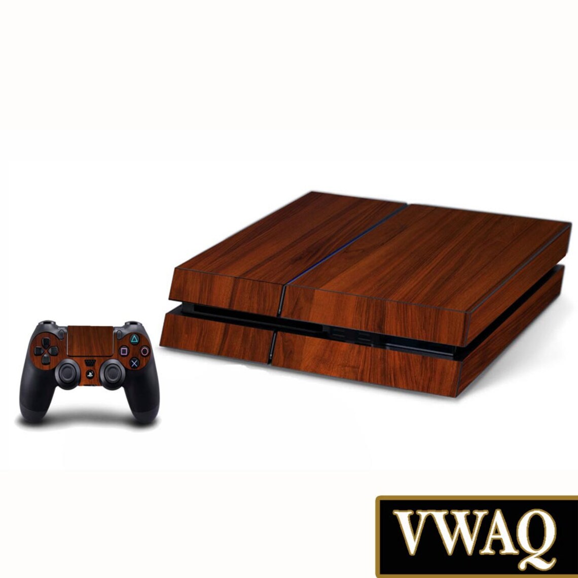 PS4 Wood Grain Skin Decal for Console and Controller Wood Skins for ...