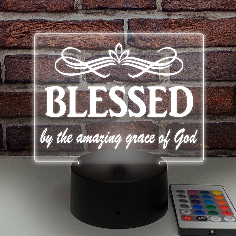 Baptism Boy-adult Led Light Gift Christian Bible Verse Study - VWAQ ...