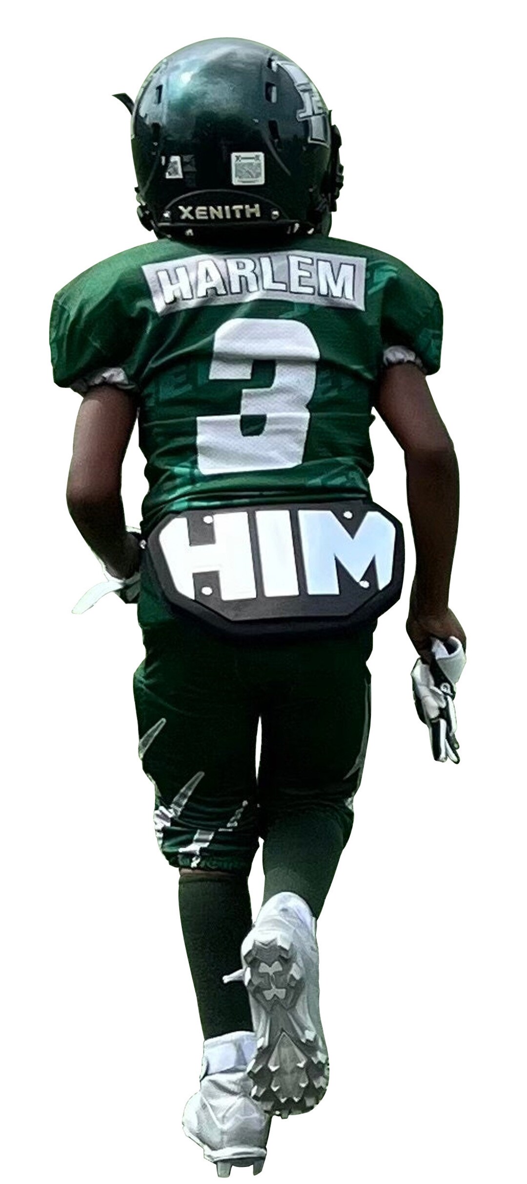 Custom Printed Football Player Peel and Stick Wall Decal - Etsy