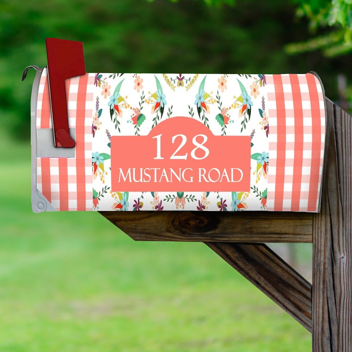 Custom Address Mailbox Magnet Personalized Mailbox Covers - Etsy