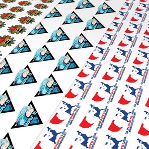 Sticker Pack - Custom Logo Stickers - Pack of 250 Full Color Sticker ...