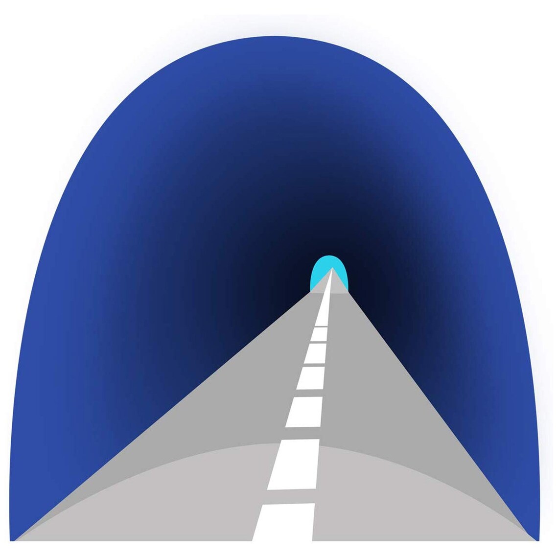 Cartoon Tunnel Wall Decal Mural Peel and Stick Kids Room Fun | Etsy