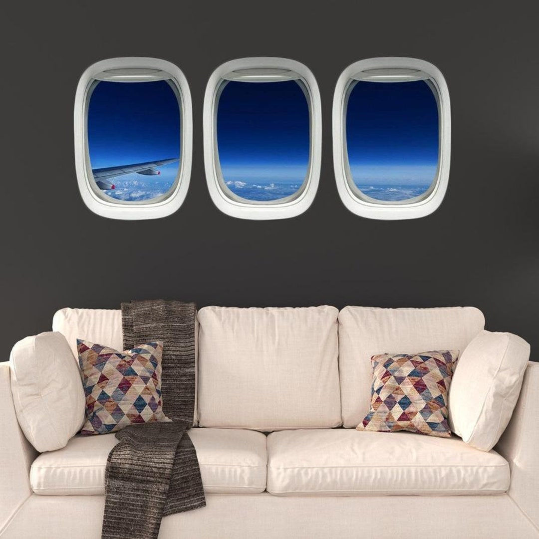 Airplane Wing Stickers, Airplane Wings for Kids - Plane Window Pilot ...