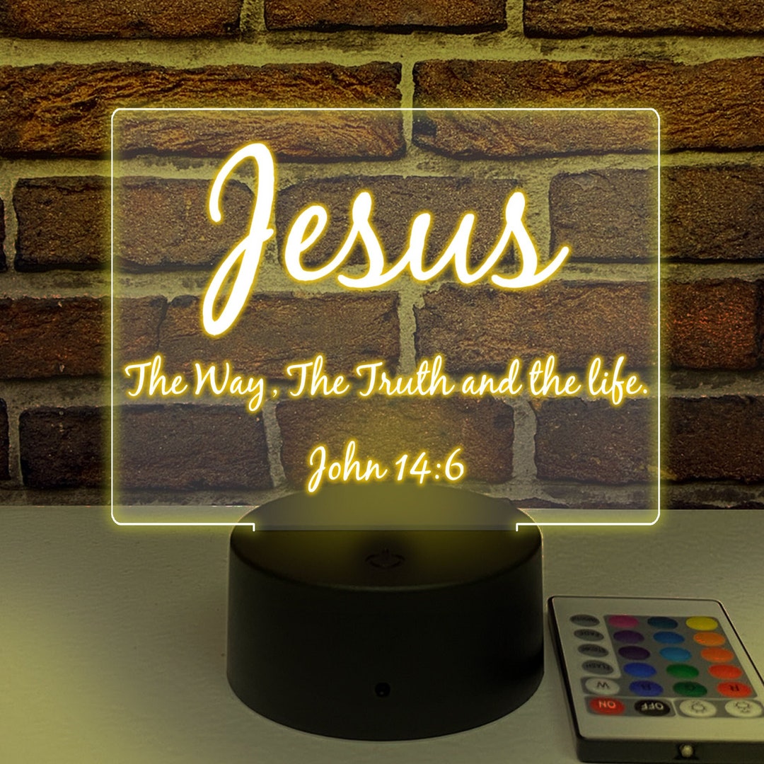 Baptism Boy-adult Led Light Gift Christian Bible Verse Study - VWAQ ...