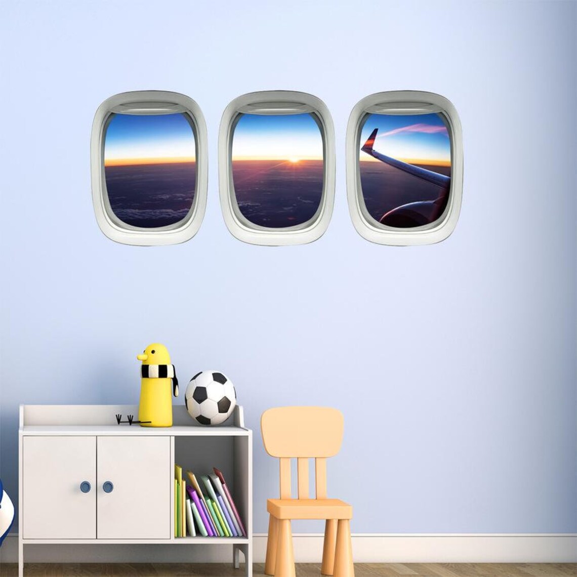 VWAQ Aviation Wall Decals Airplane Wing Stickers Aircraft - Etsy
