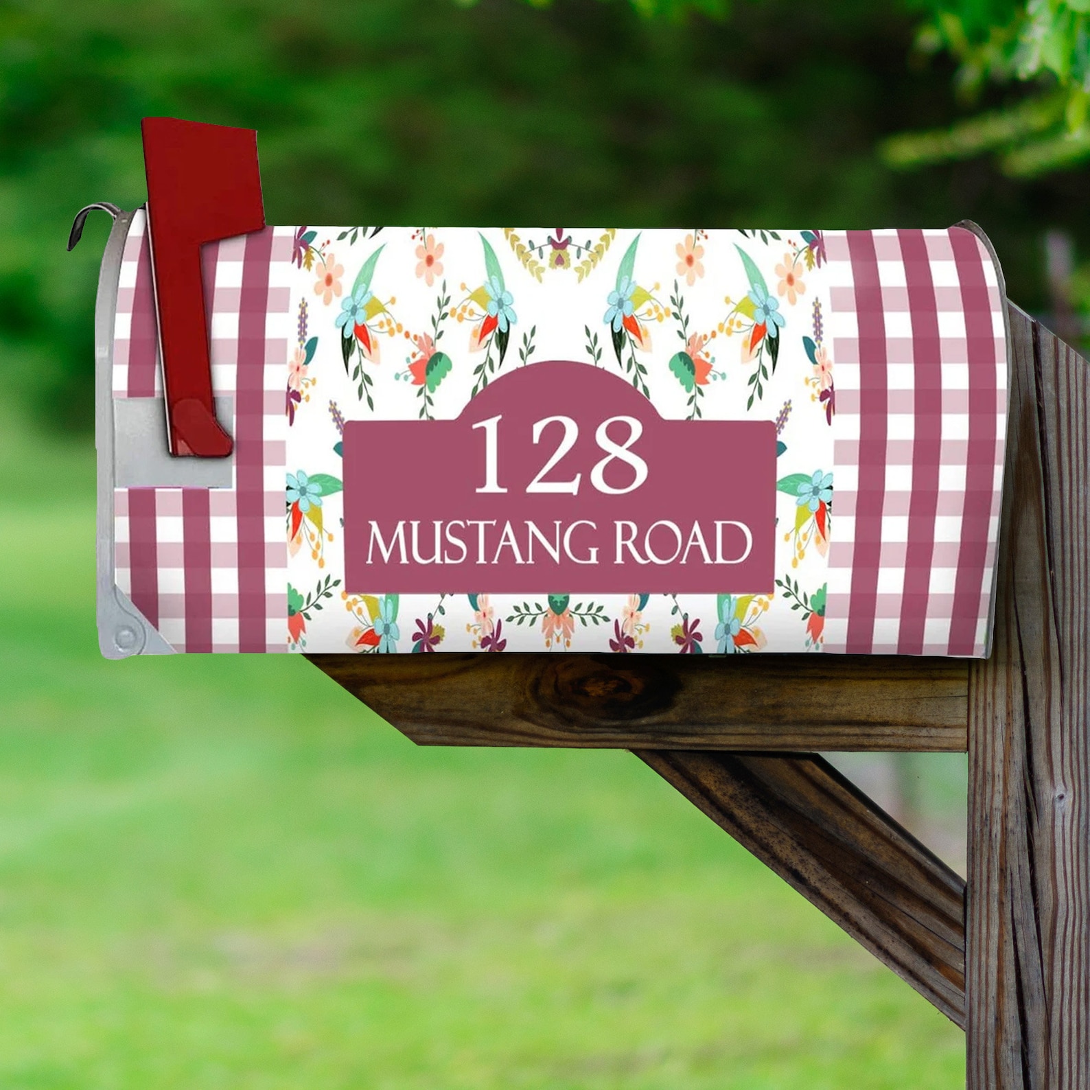 Custom Address Mailbox Magnet Personalized Mailbox Covers - Etsy