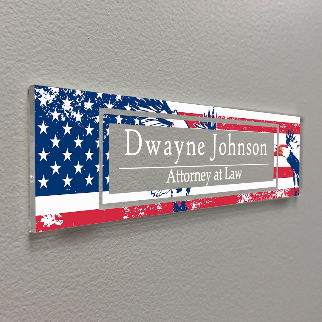Military Office Desk Name Plate Gift Job Promotion Veteran (VWAQ-WACS75 ...
