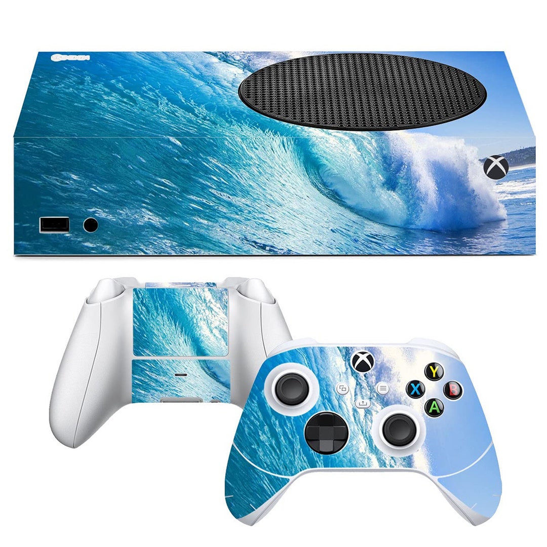 Ocean Skin for Xbox Series S Console and Controllers Vinyl Decal to Fit ...