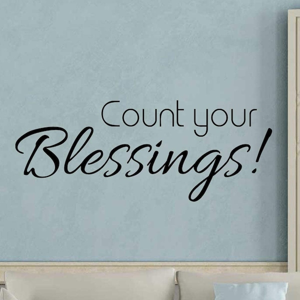 Blessing Wall Decal - Etsy
