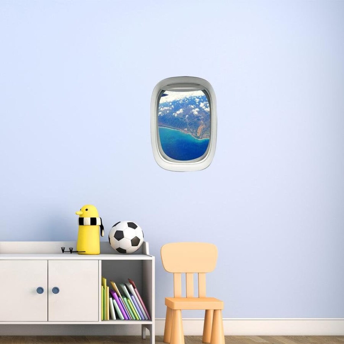 Airplane 3D Window View Vinyl Decal Beach Mountains Wall Art - Etsy