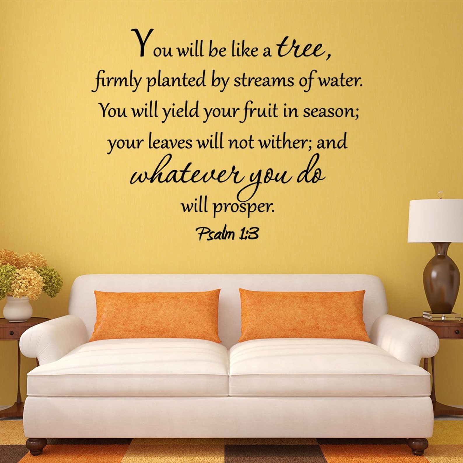 You Will Be Like a Tree Firmly Planted by Streams of Water Psalm 1:3 ...