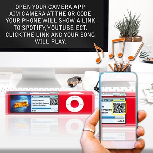 QR Code Music Plaque Acrylic Sign Couples Custom Song Wedding Gift ...