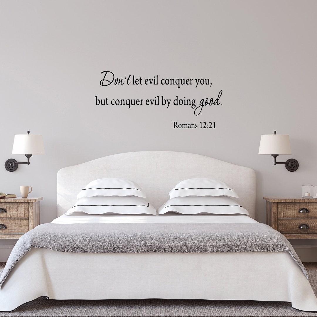 Christian Faith Stickers Bible Verse Scripture Wall Decal - Don't Let ...