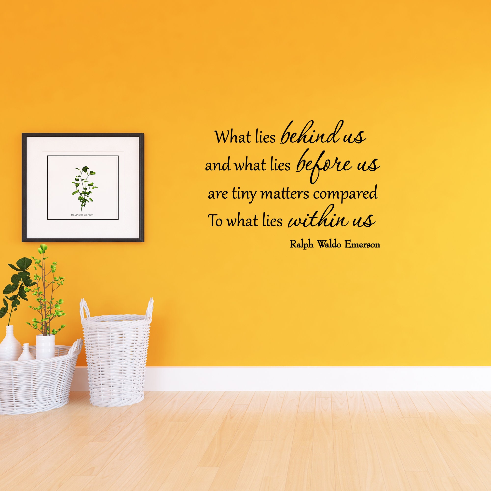 What Lies Behind Us and What Lies Before Us Are Small Matters Compared ...